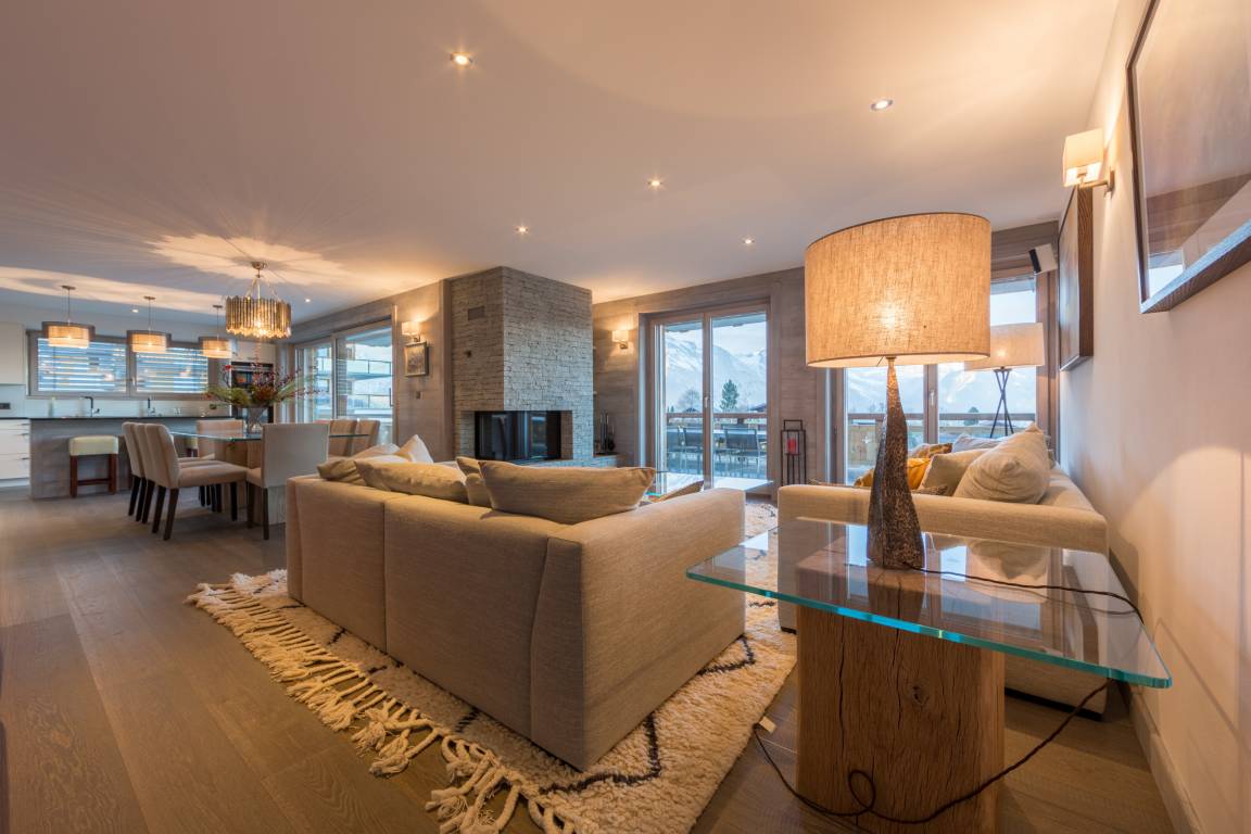 210 M² Apartment ∙ 4 Bedrooms ∙ 8 Guests - La Tzoumaz