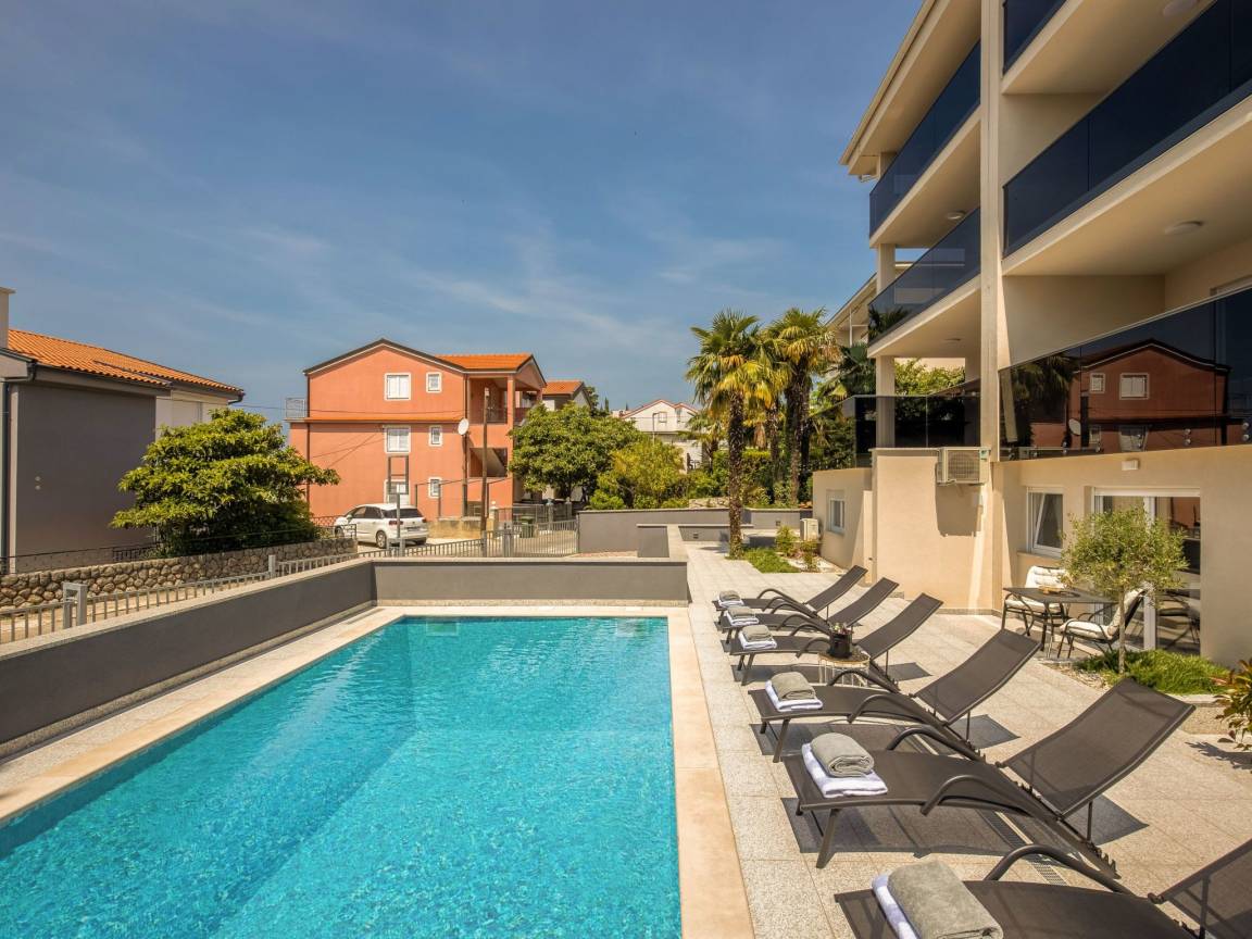 95 M² Appartement ∙ 3 Chambres ∙ 6 Personnes - Crikvenica