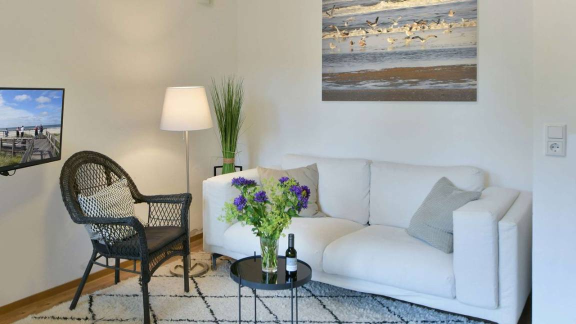35 M² Ferienwohnung ∙ 1 Schlafzimmer ∙ 2 Gäste - Juist