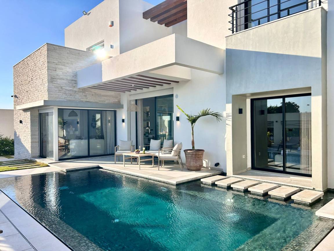 180 M² Villa ∙ 4 Habitaciones ∙ 8 Huéspedes - Hammamet