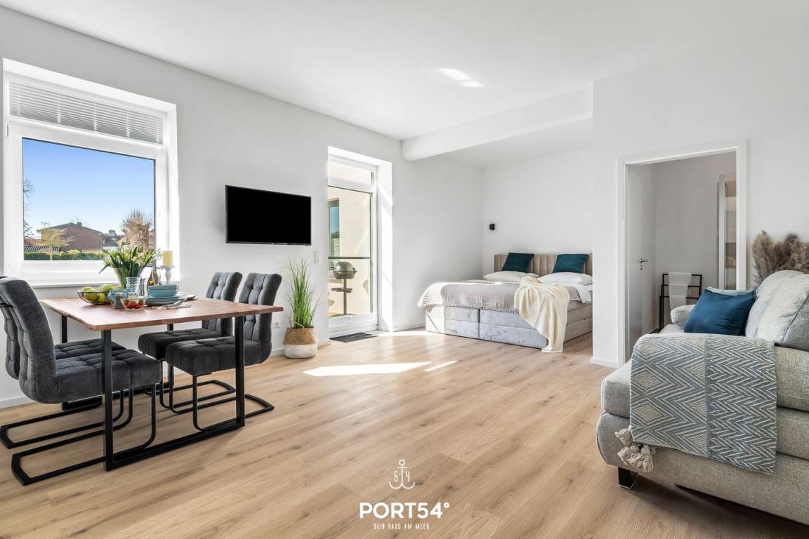 36 M² Ferienwohnung ∙ 1 Schlafzimmer ∙ 4 Gäste - Gelting