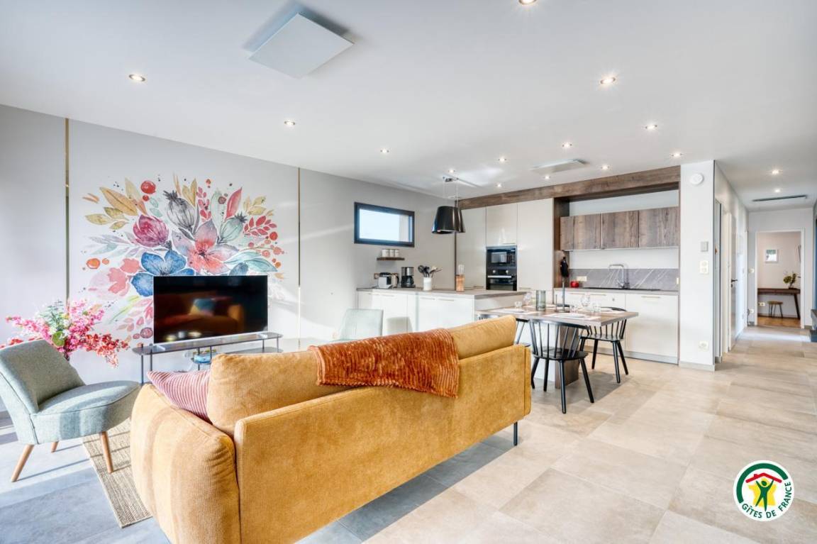 70 M² Gîte ∙ 2 Chambres ∙ 4 Personnes - Les Loges
