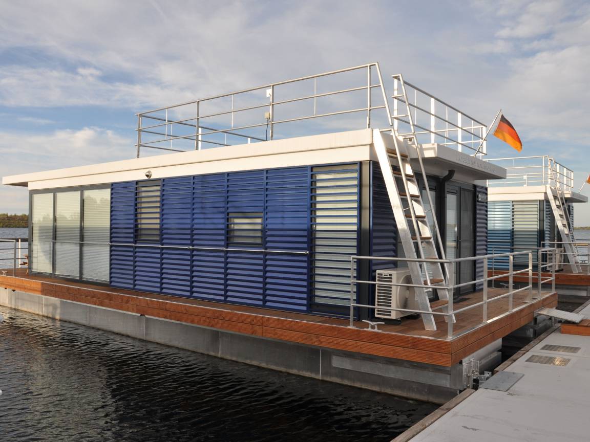 44 M² Hausboot ∙ 1 Schlafzimmer ∙ 4 Gäste - Mücheln (Geiseltal)
