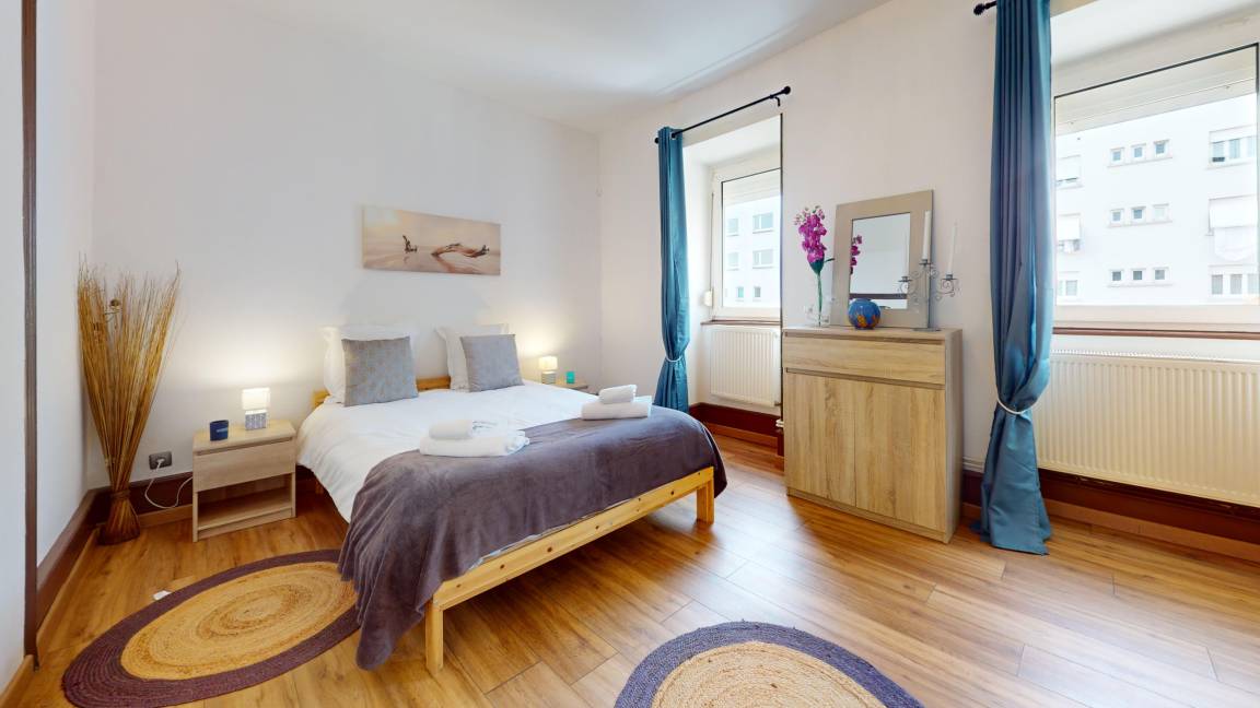 70 M² Appartement ∙ 2 Chambres ∙ 4 Personnes - Ibis Budget Colmar Centre Gare