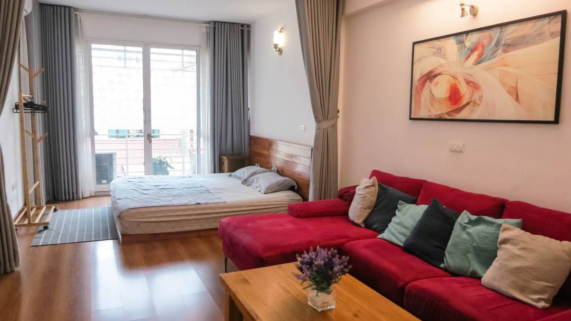 55 M² Apartamento ∙ 2 Habitaciones ∙ 5 Huéspedes - Hanoi