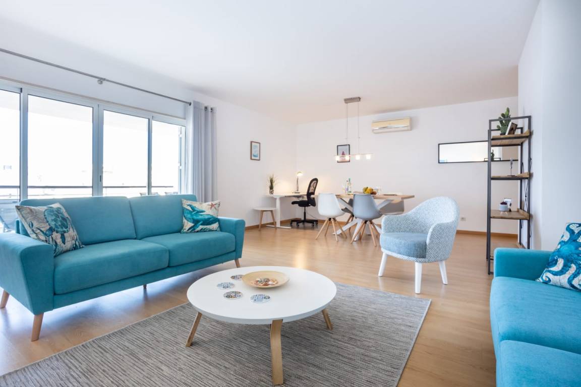 100 M² Ferienwohnung ∙ 2 Schlafzimmer ∙ 4 Gäste - Lagos