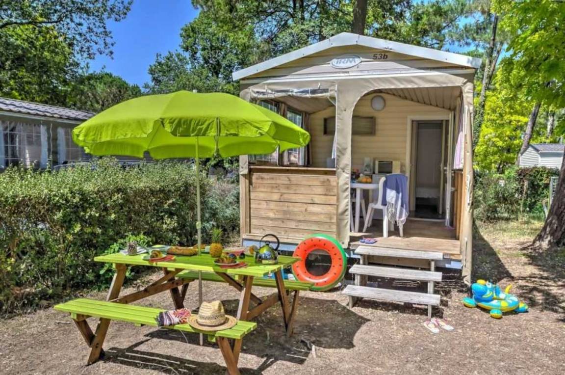 19 M² Camping-unterkunft ∙ 2 Schlafzimmer ∙ 5 Gäste - Saint-Gilles-Croix-de-Vie