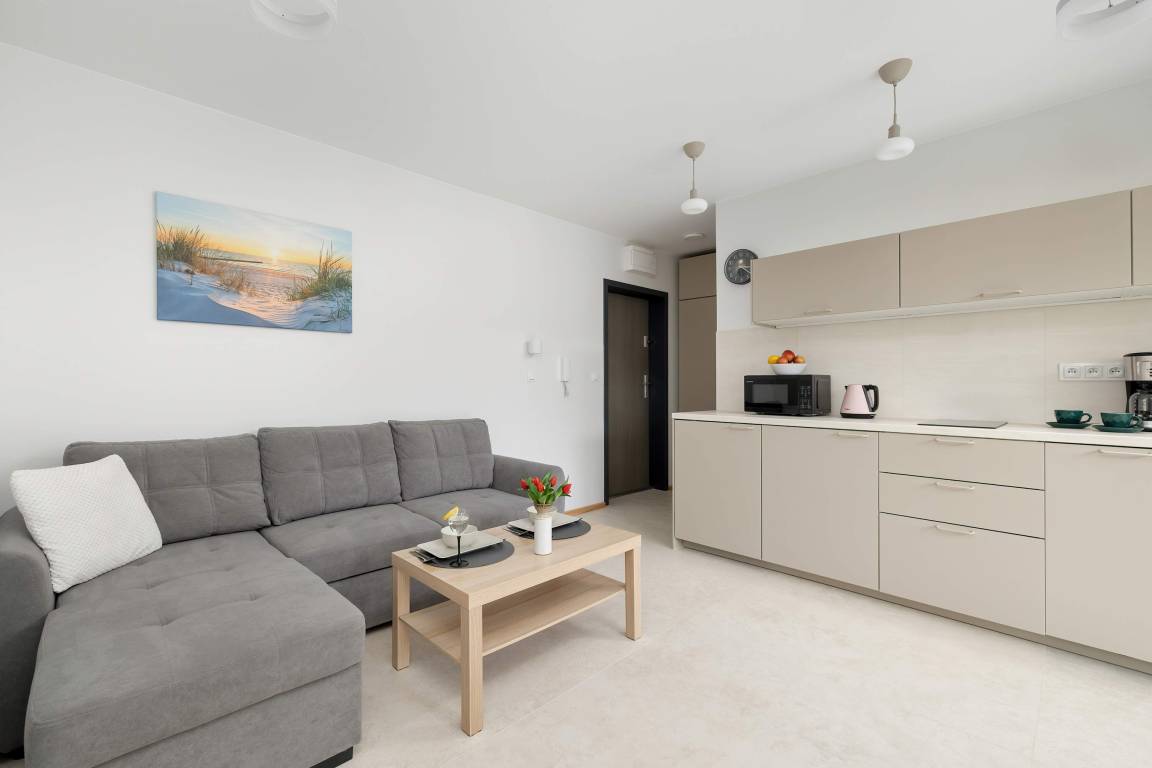 31 M² Apartament ∙ 1 Sypialnia ∙ 4 Gości - Niechorze