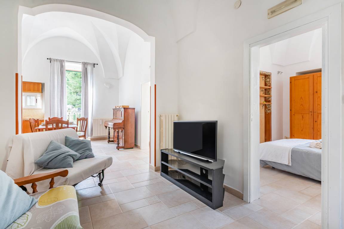 80 M² Apartamento ∙ 2 Quartos ∙ 5 Hóspedes - Fasano