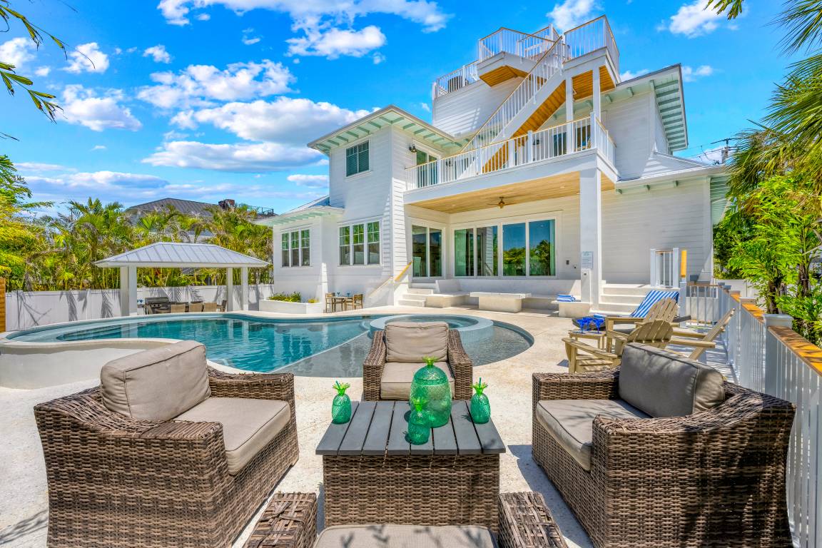 386 M² Casa ∙ 8 Habitaciones ∙ 12 Huéspedes - Sarasota, FL