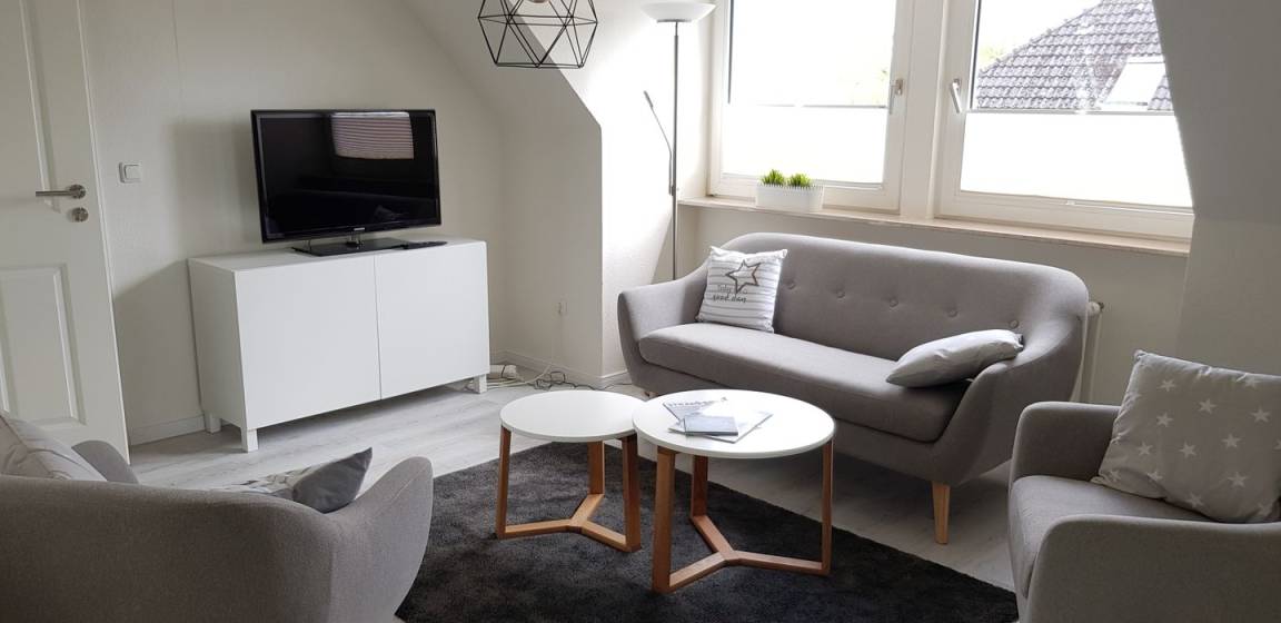 60 M² Ferienwohnung ∙ 2 Schlafzimmer ∙ 4 Gäste - Garding