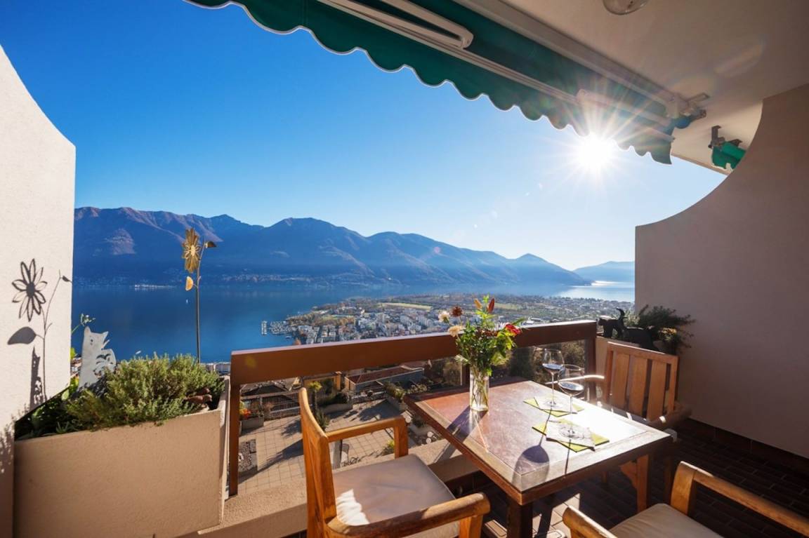 45 M² Ferienwohnung ∙ 1 Schlafzimmer ∙ 3 Gäste - Brissago TI