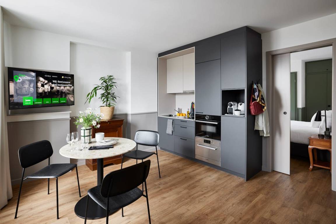 35 M² Ferienwohnung ∙ 1 Schlafzimmer ∙ 4 Gäste - Lausanne