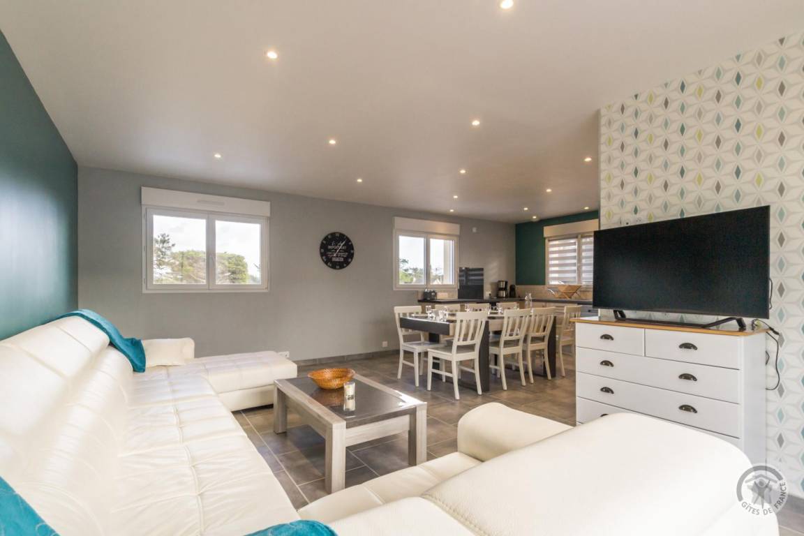 90 M² Gîte ∙ 3 Chambres ∙ 6 Personnes - Portbail