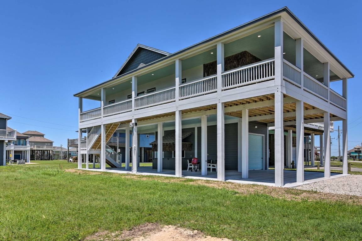 125 M² House ∙ 3 Bedrooms ∙ 12 Guests - Crystal Beach, TX