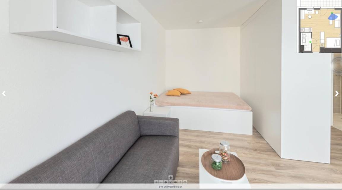 34 M² Appartement ∙ 1 Personne - Francfort-sur-le-Main