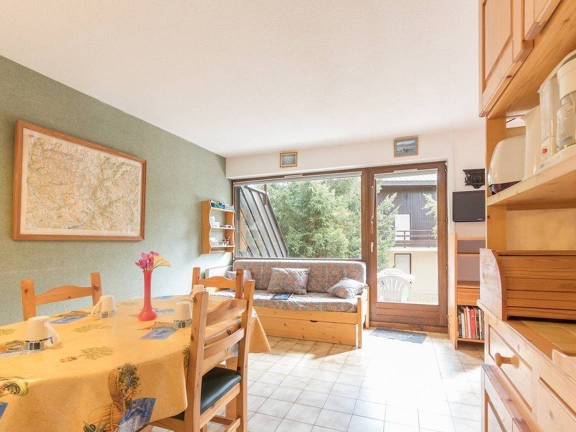 32 M² Studio Flat ∙ 1 Bedroom ∙ 4 Guests - Serre Chevalier