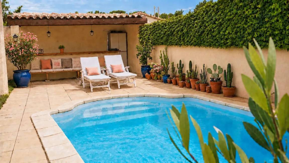 50 M² Ferienhaus ∙ 1 Schlafzimmer ∙ 2 Gäste - Salon-de-Provence