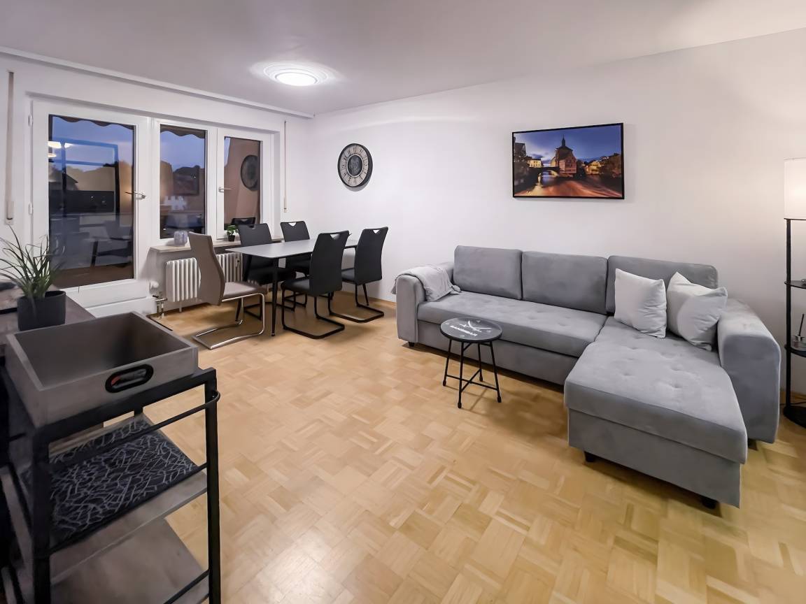 60 M² Ferienwohnung ∙ 1 Schlafzimmer ∙ 4 Gäste - Bamberg