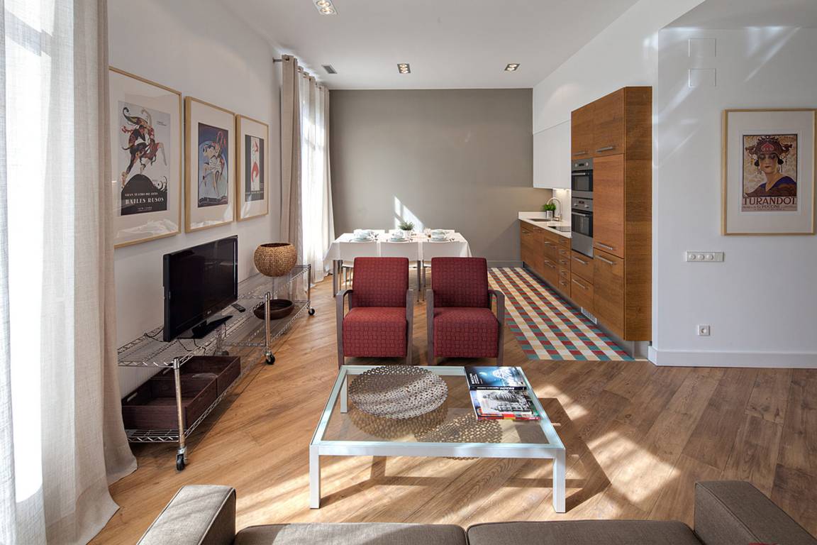 90 M² Apartamento ∙ 2 Habitaciones ∙ 4 Huéspedes - La Barceloneta