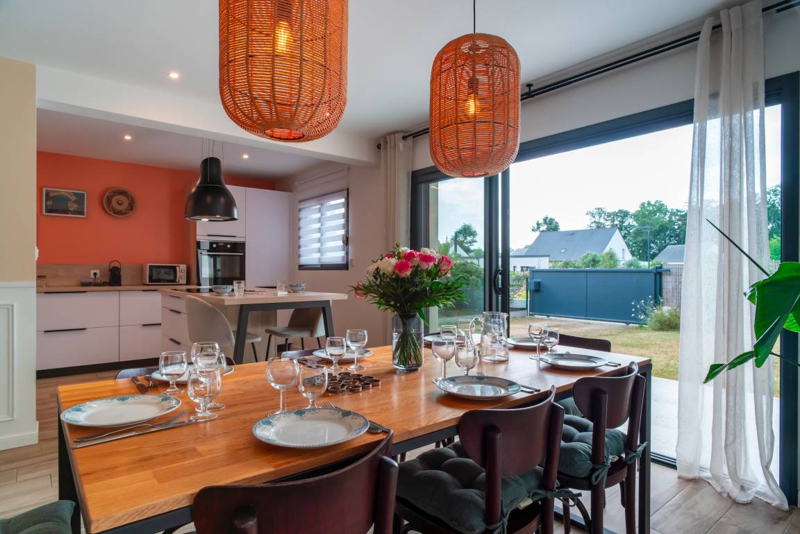 120 M² Maison De Vacances ∙ 4 Chambres ∙ 8 Personnes - Auray