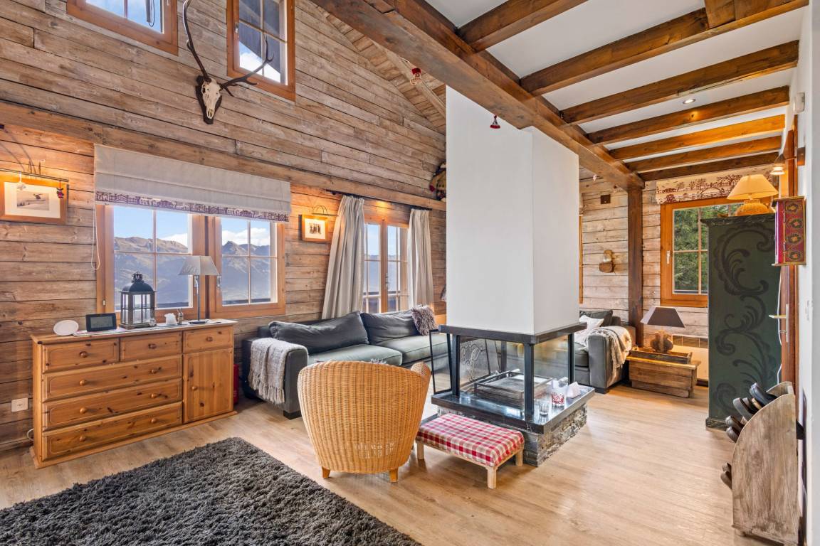 140 M² Chalet ∙ 4 Bedrooms ∙ 8 Guests - La Tzoumaz