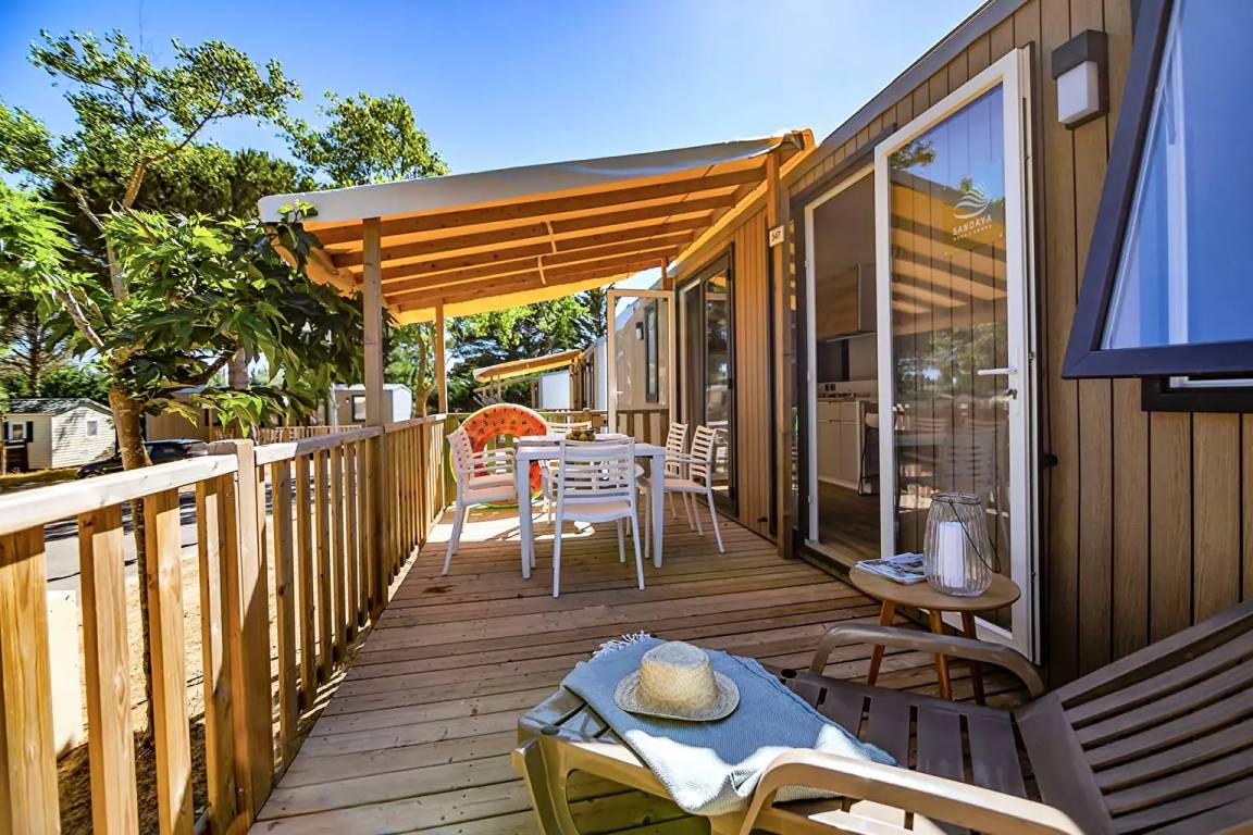 38 M² Mobil-home ∙ 3 Chambres ∙ 6 Personnes - Vendres