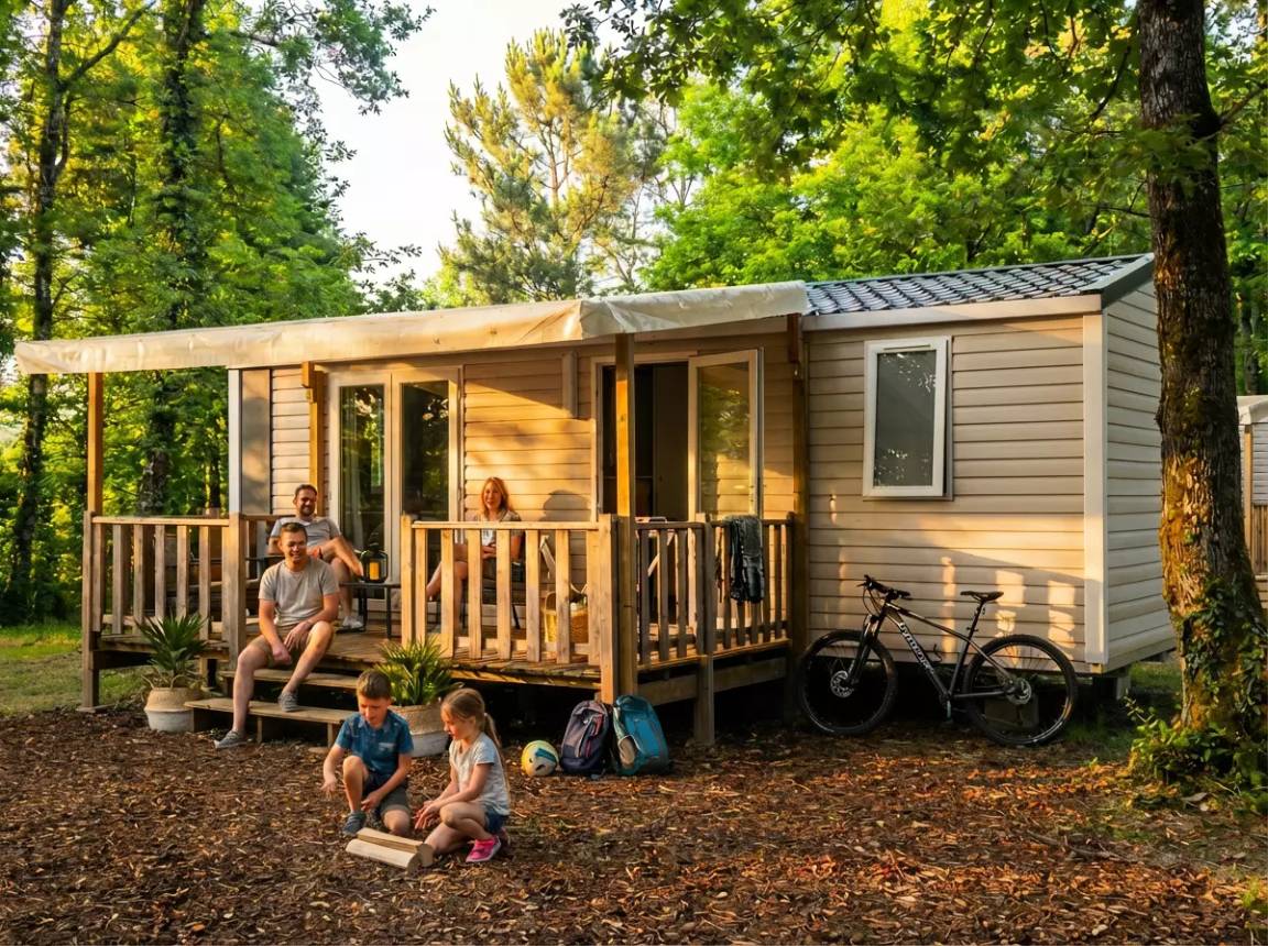 26 M² Mobil-home ∙ 2 Chambres ∙ 6 Personnes - Auvergne