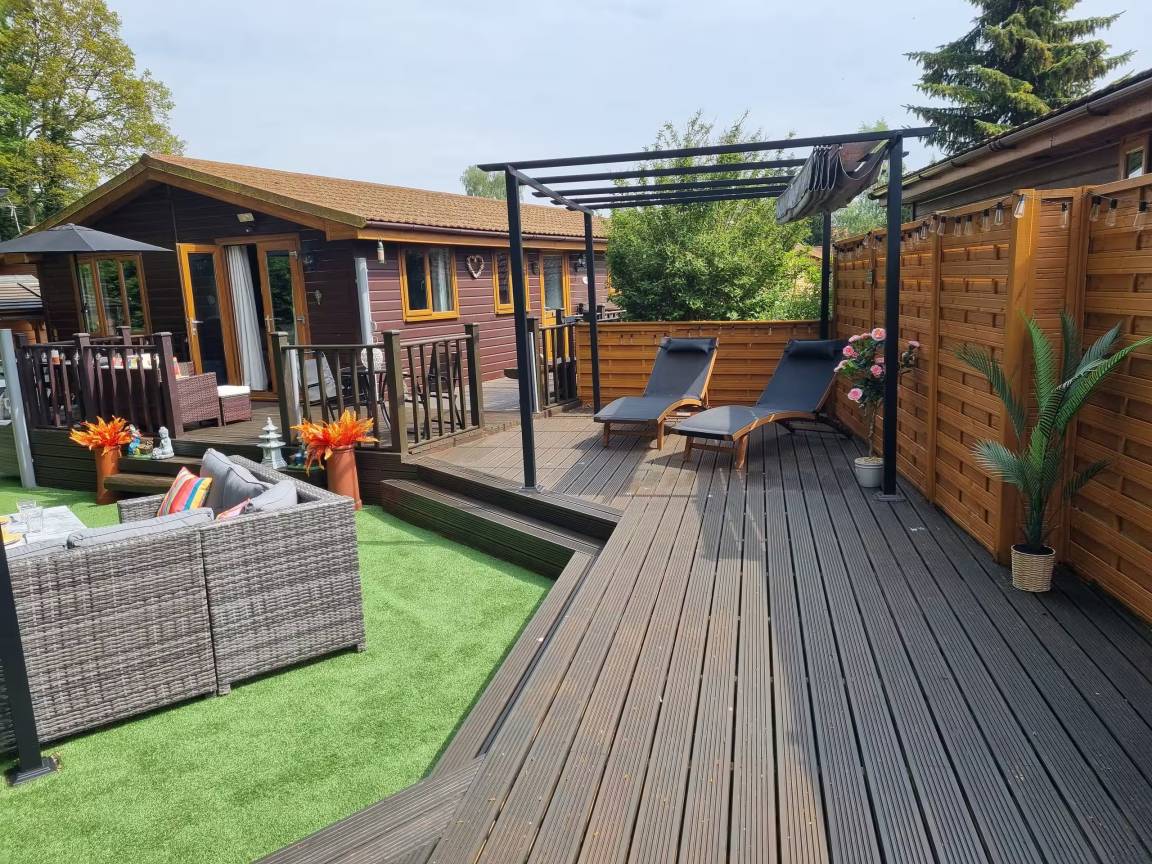 40 M² Cabin ∙ 2 Bedrooms ∙ 4 Guests - North Yorkshire