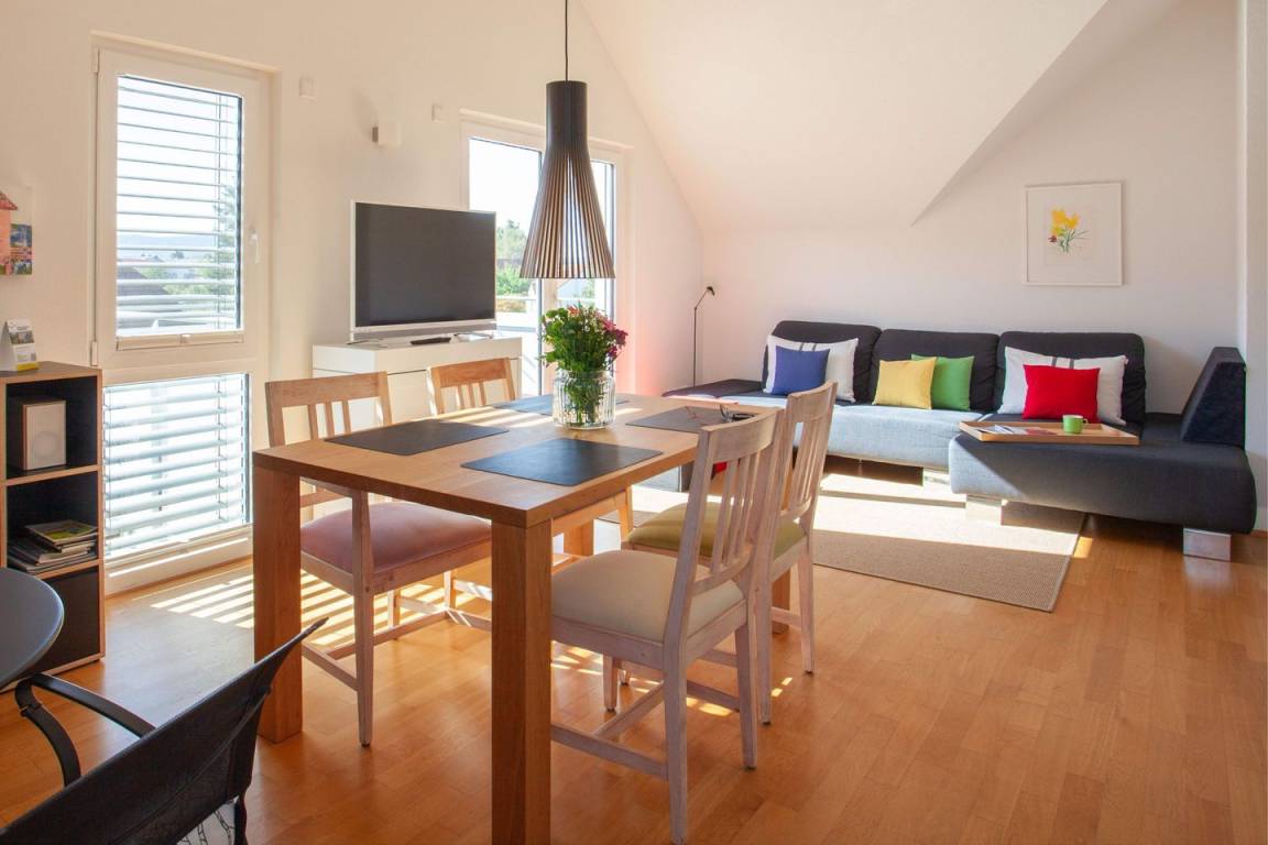 70 M² Ferienwohnung ∙ 1 Schlafzimmer ∙ 2 Gäste - Bodman-Ludwigshafen
