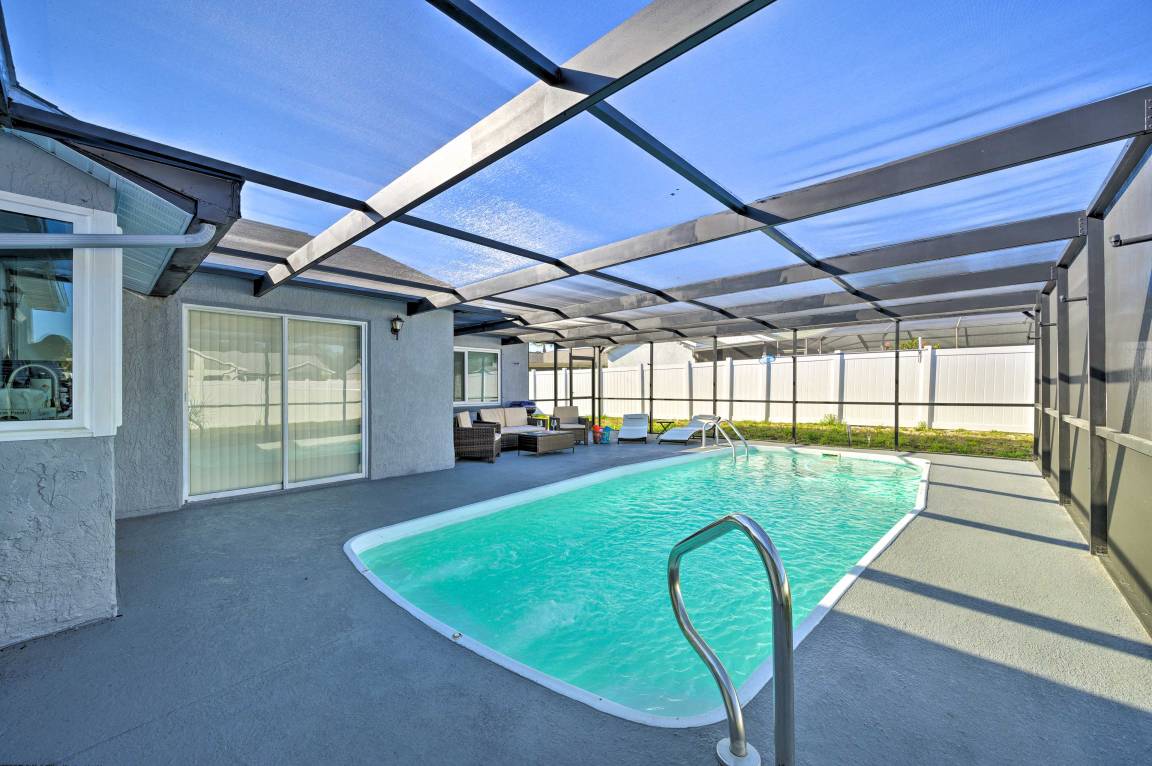 163 M² Huis ∙ 4 Slaapkamers ∙ 8 Gasten - New Port Richey, FL