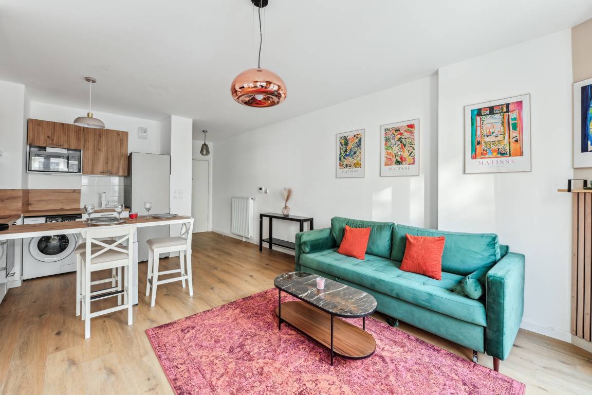 50 M² Appartement ∙ 1 Chambre ∙ 4 Personnes - La Plaine Saint-Denis
