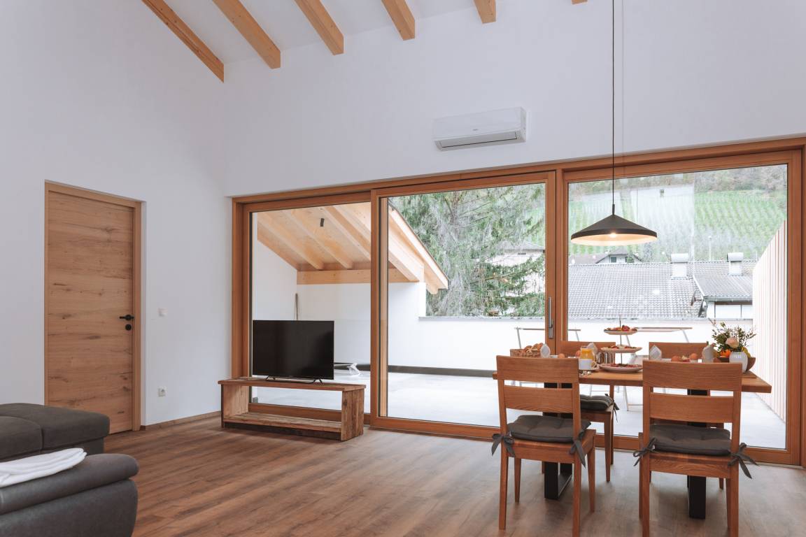 57 M² Ferienwohnung ∙ 1 Schlafzimmer ∙ 3 Gäste - Partschins