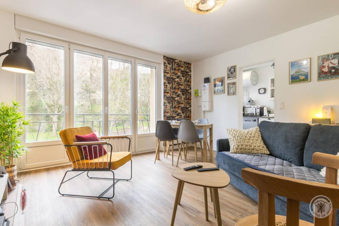 60 M² Gîte ∙ 2 Habitaciones ∙ 4 Huéspedes - Saint-Lô