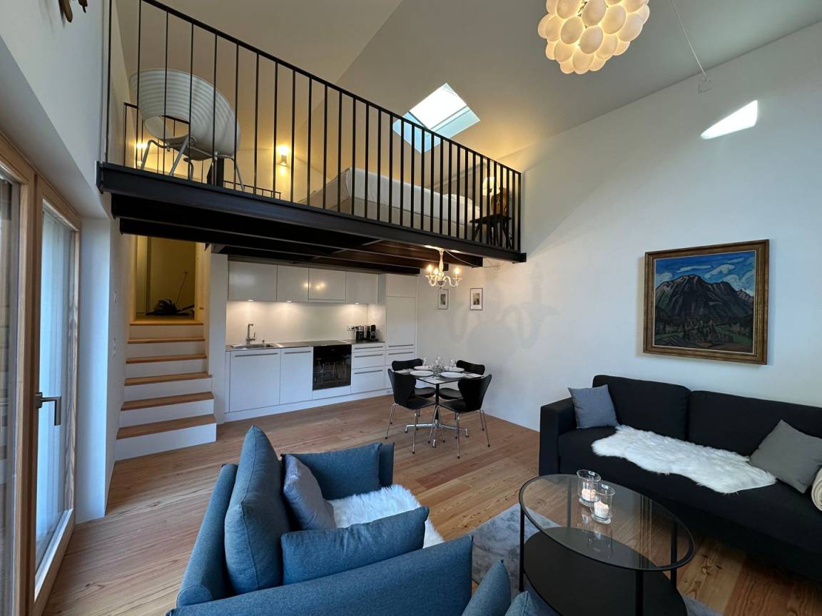 53 M² Ferienwohnung ∙ 1 Schlafzimmer ∙ 3 Gäste - Zuoz