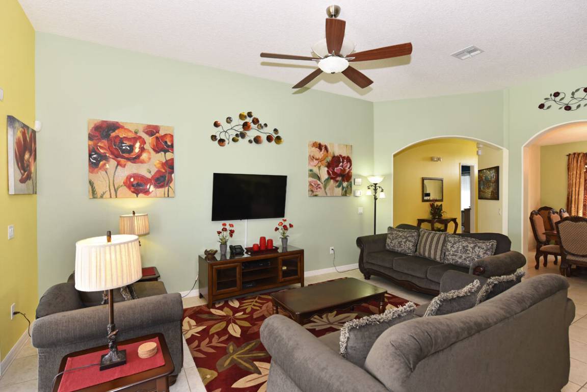 261 M² House ∙ 5 Bedrooms ∙ 10 Guests - Orlando, FL