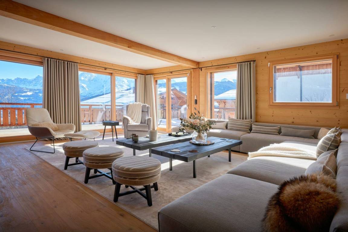 150 M² Chalet ∙ 5 Schlafzimmer ∙ 12 Gäste - Megève