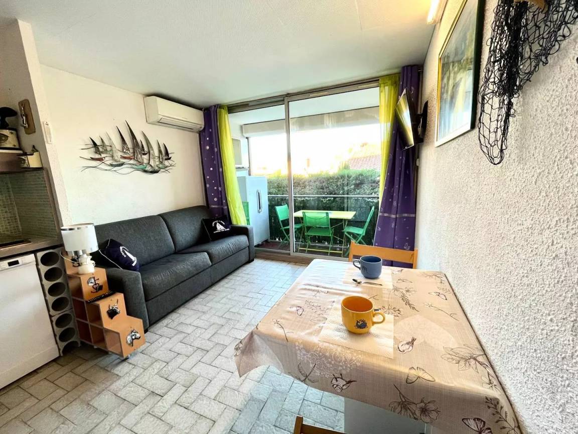 19 M² Studio ∙ 1 Schlafzimmer ∙ 3 Gäste - Le Grau-du-Roi