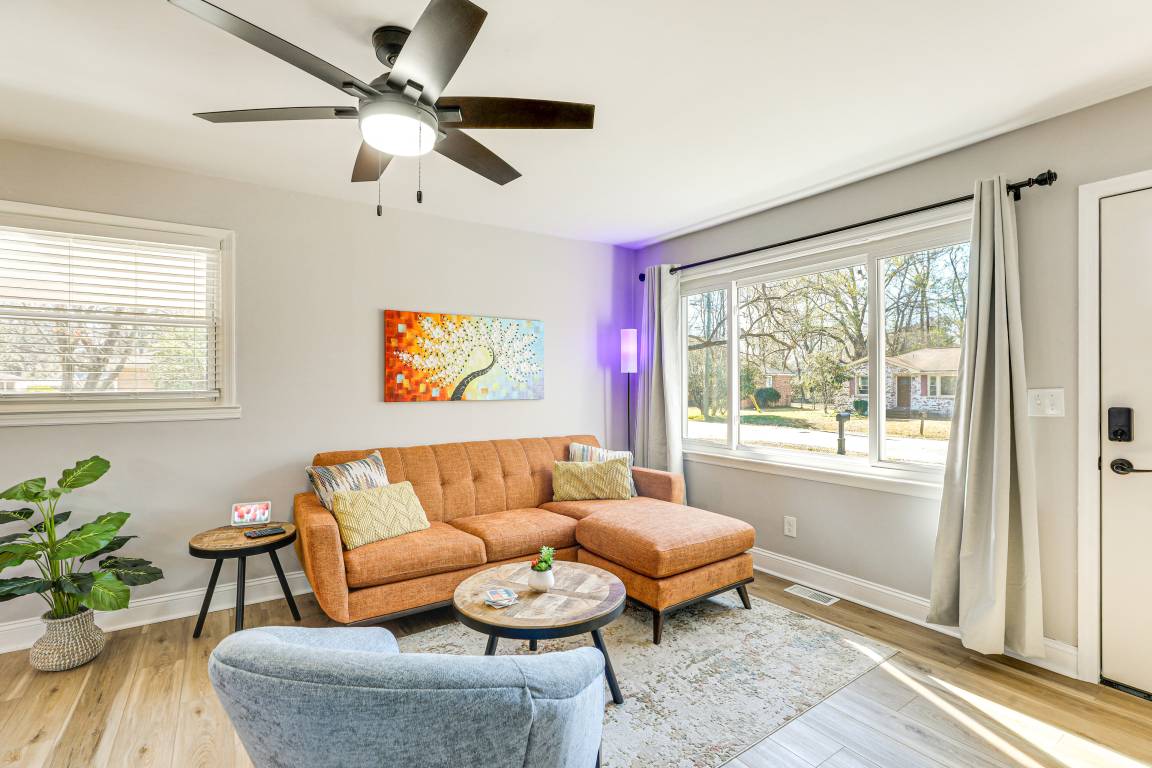 102 M² House ∙ 3 Bedrooms ∙ 4 Guests - Summerville, SC