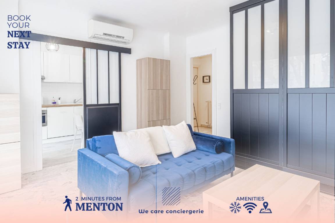 45 M² Apartment ∙ 1 Bedroom ∙ 2 Guests - Menton
