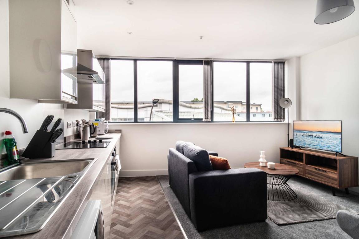 51 M² Apartment ∙ 1 Bedroom ∙ 2 Guests - Wrexham