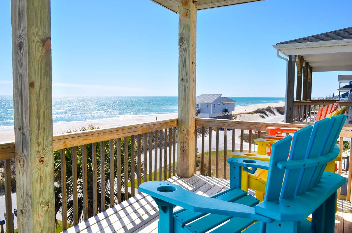 158 M² House ∙ 4 Bedrooms ∙ 8 Guests - North Topsail Beach, NC