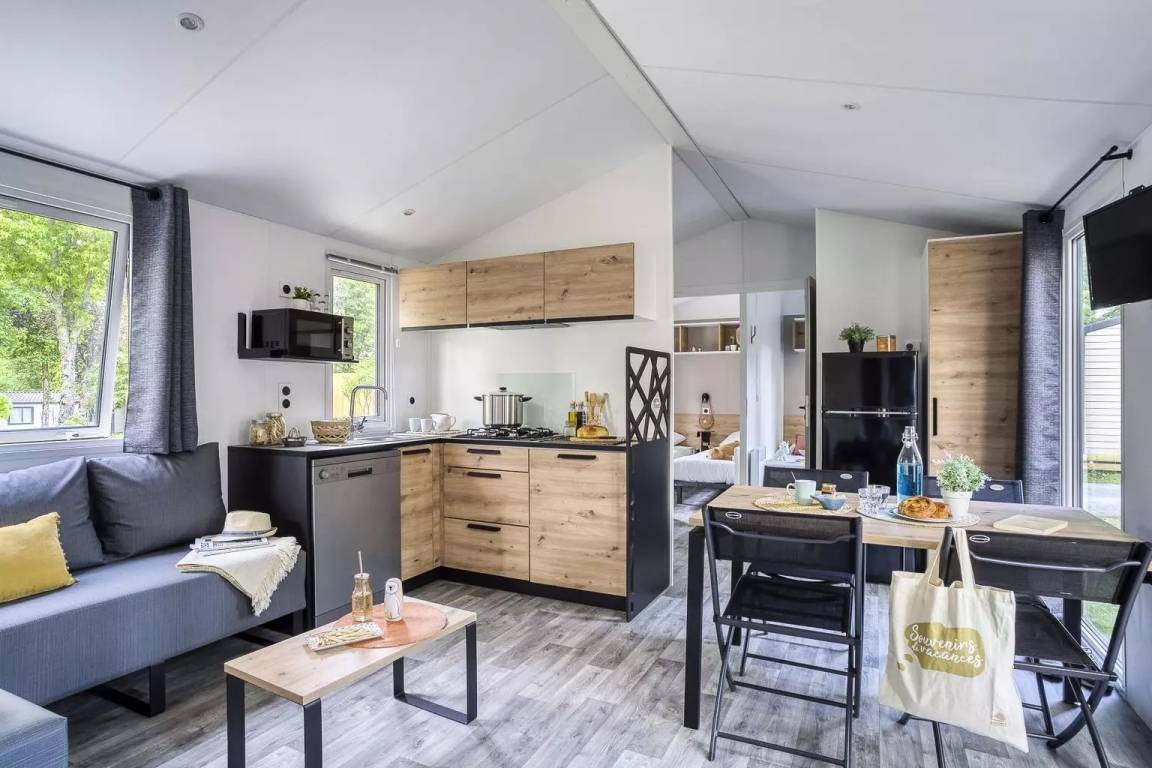 40 M² Mobilheim ∙ 3 Schlafzimmer ∙ 6 Gäste - Marennes
