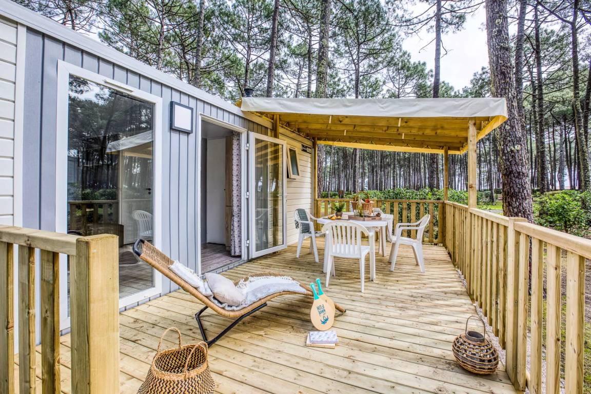 32 M² Mobilheim ∙ 2 Schlafzimmer ∙ 4 Gäste - Lacanau