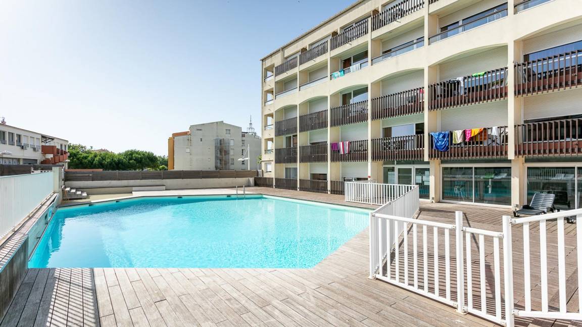 45 M² Apartamento ∙ 1 Habitación ∙ 4 Huéspedes - Agde