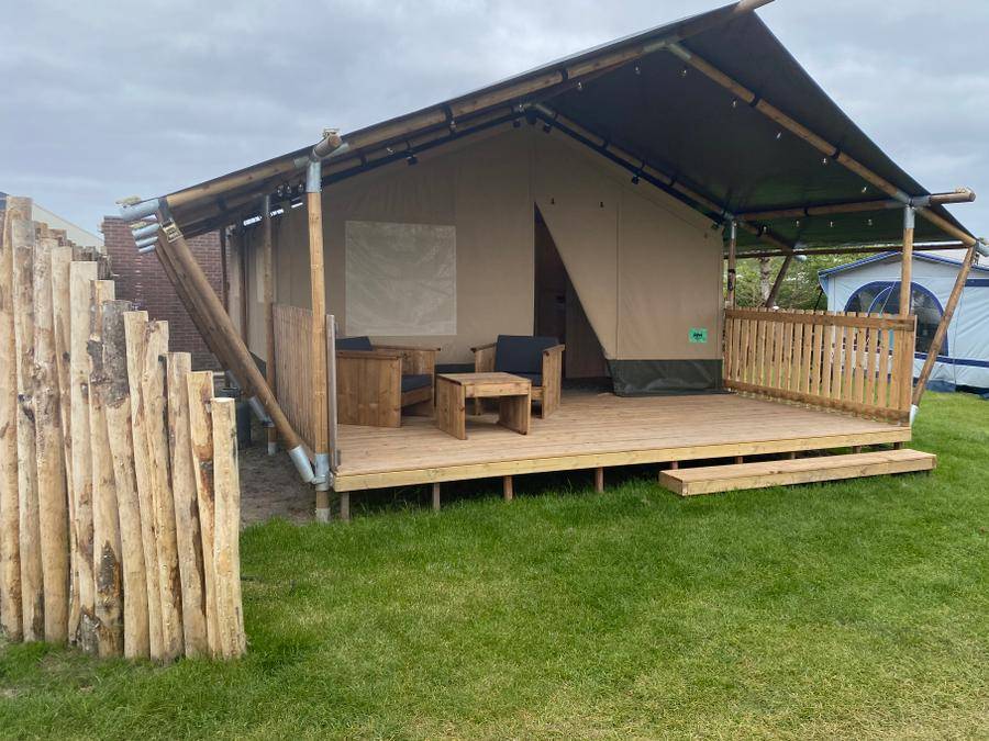 40 M² Tent ∙ 2 Bedrooms ∙ 4 Guests - Hook of Holland