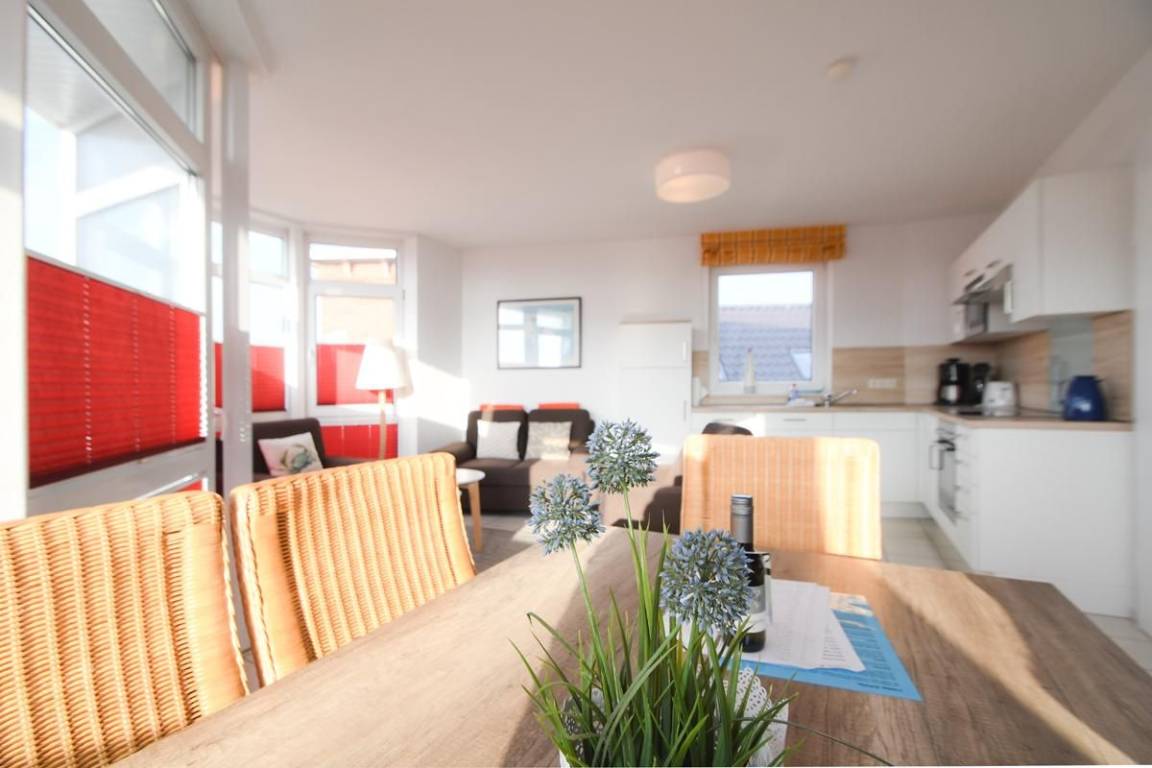 60 M² Ferienwohnung ∙ 2 Schlafzimmer ∙ 4 Gäste - Borkum