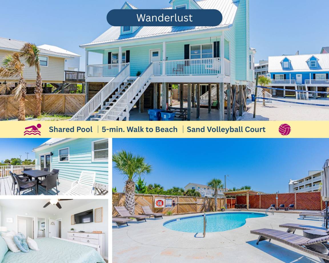 194 M² House ∙ 3 Bedrooms ∙ 10 Guests - Gulf Shores, AL