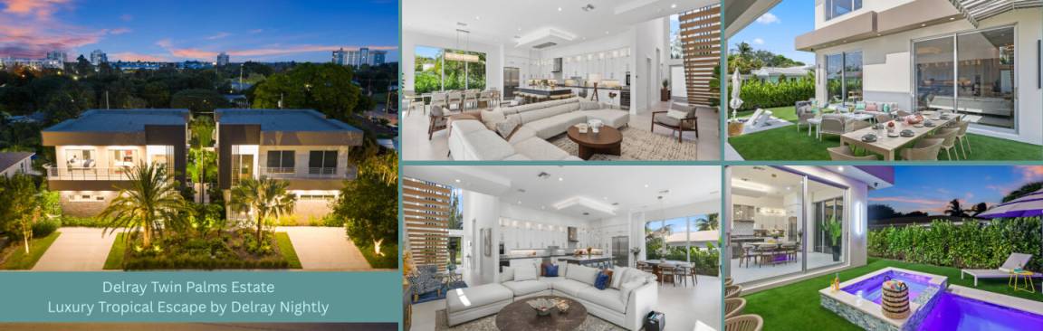836 M² Talo ∙ 10 Makuuhuonetta ∙ 26 Vierasta - Delray Beach, FL