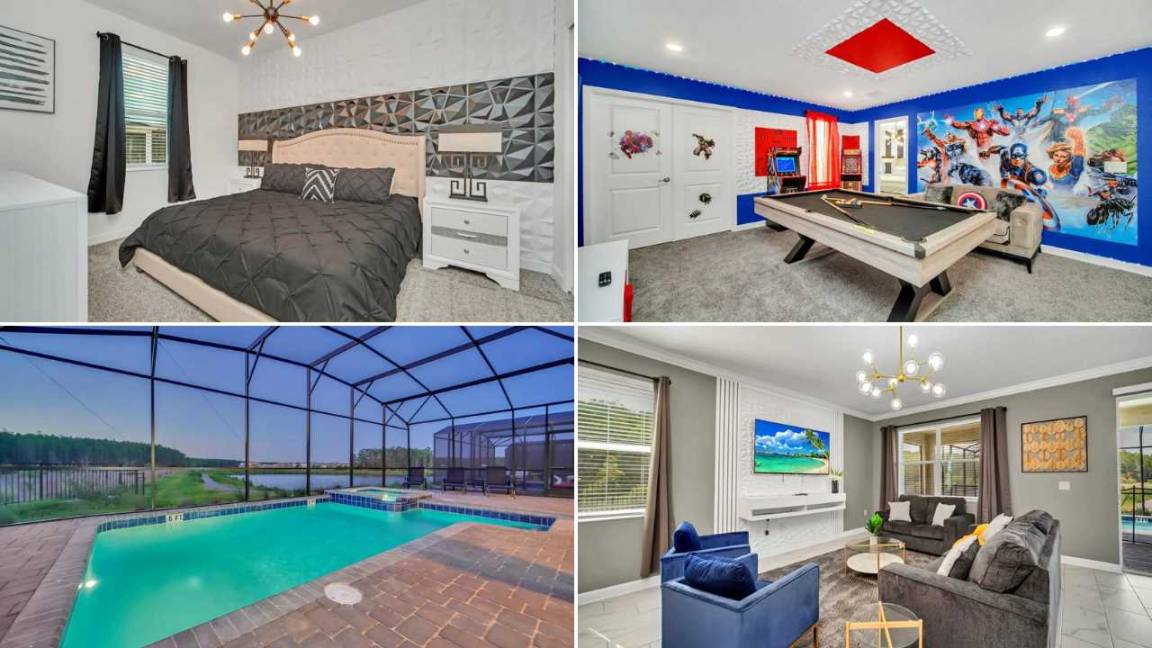 400 M² Casa ∙ 8 Habitaciones ∙ 20 Huéspedes - Kissimmee, FL